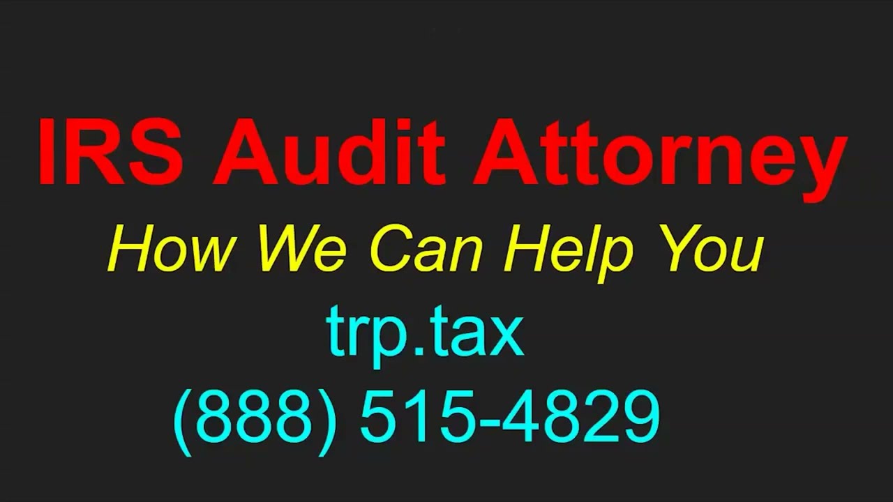 IRS Audit Attorney - When Do You Need One?